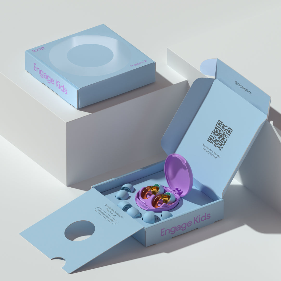 Loop Engage Kids: 16 dB Shield for Ages 6+ – Loop Earplugs